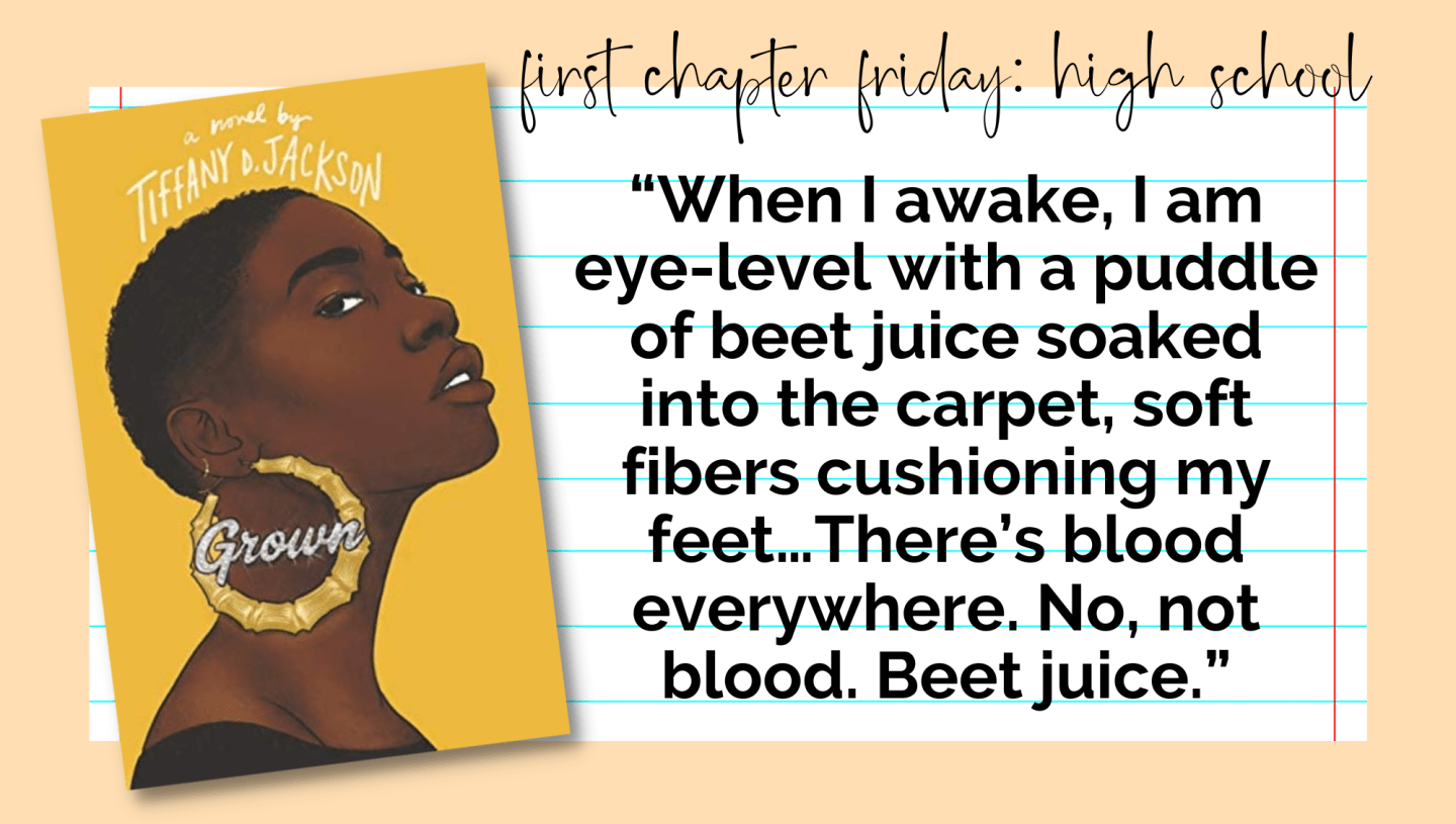 First Chapter Friday: High School Book List (Part 2) - Write on With Miss G