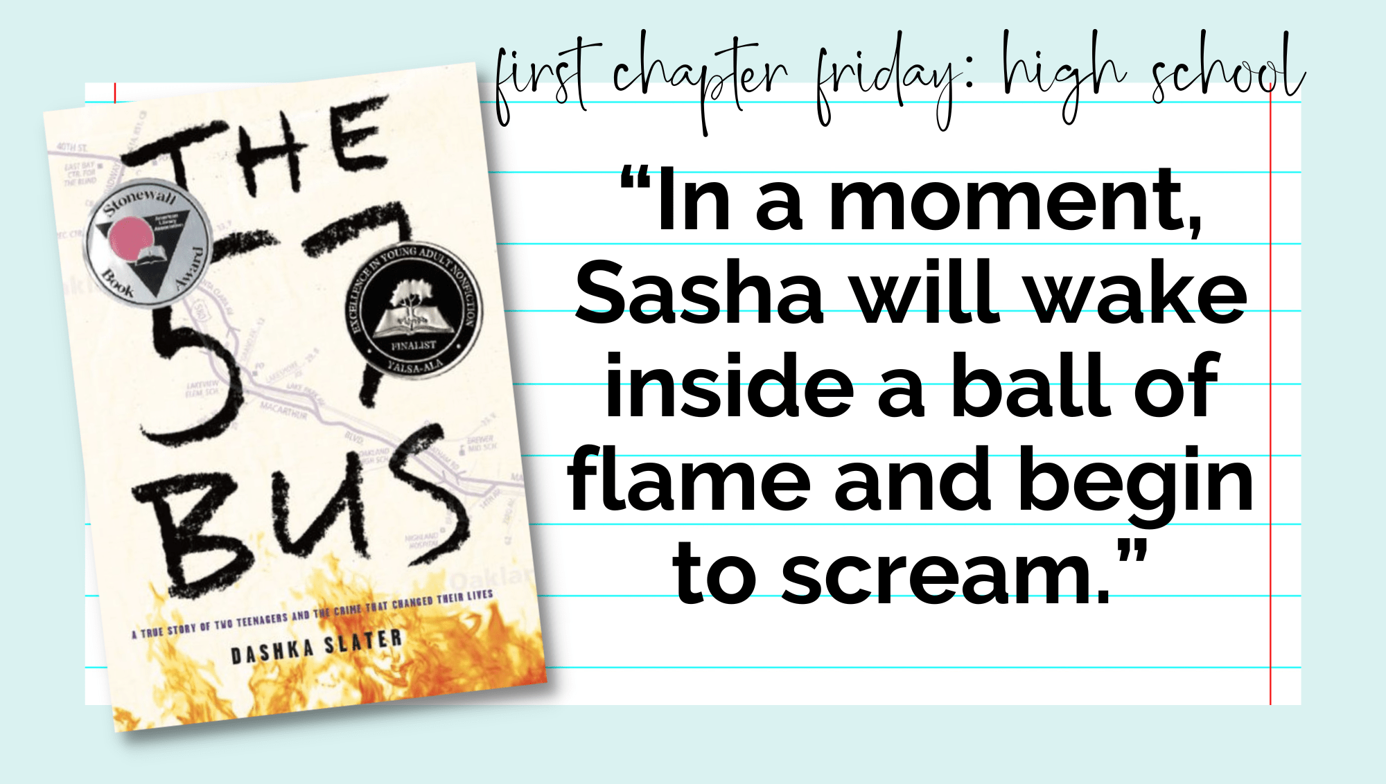 First Chapter Friday: High School Book List (Part 1) - Write on With Miss G