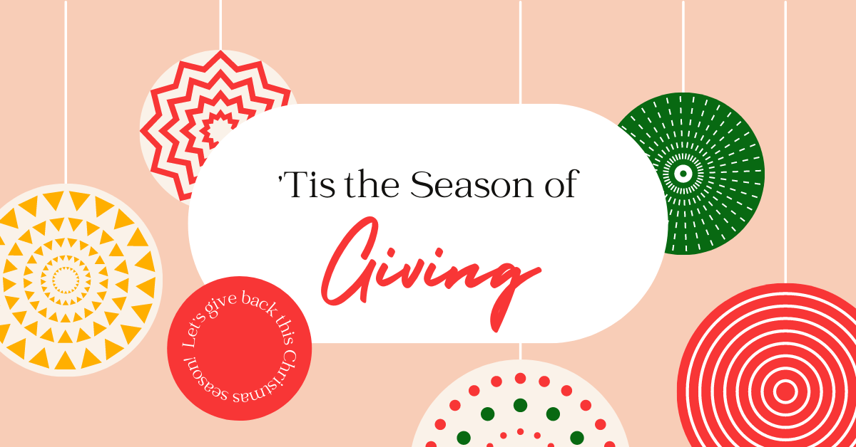 12 Ways to Give Back This Holiday Season | Writing With Life In Mind12