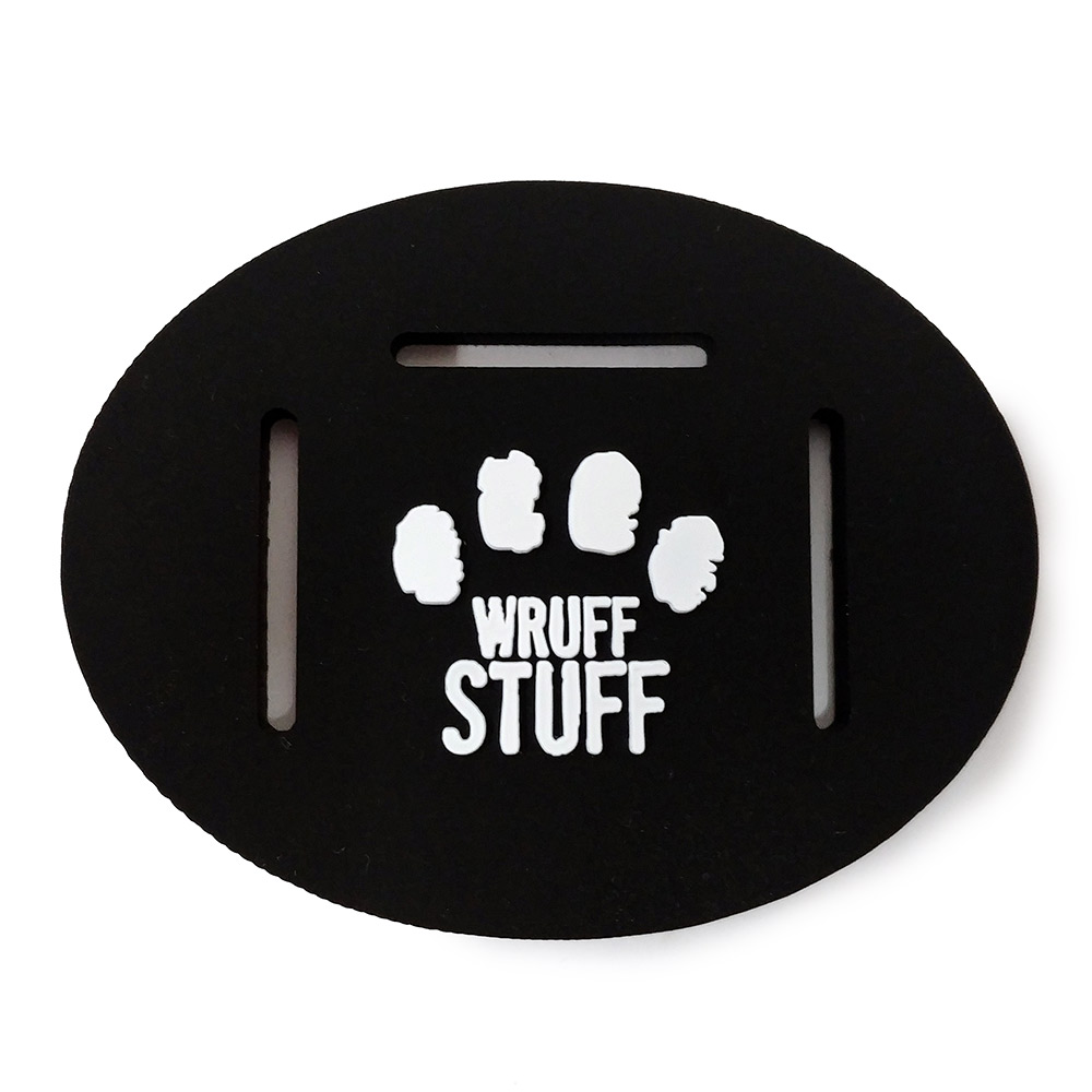 PVC back strap widget disc thingy - Wruff Stuff