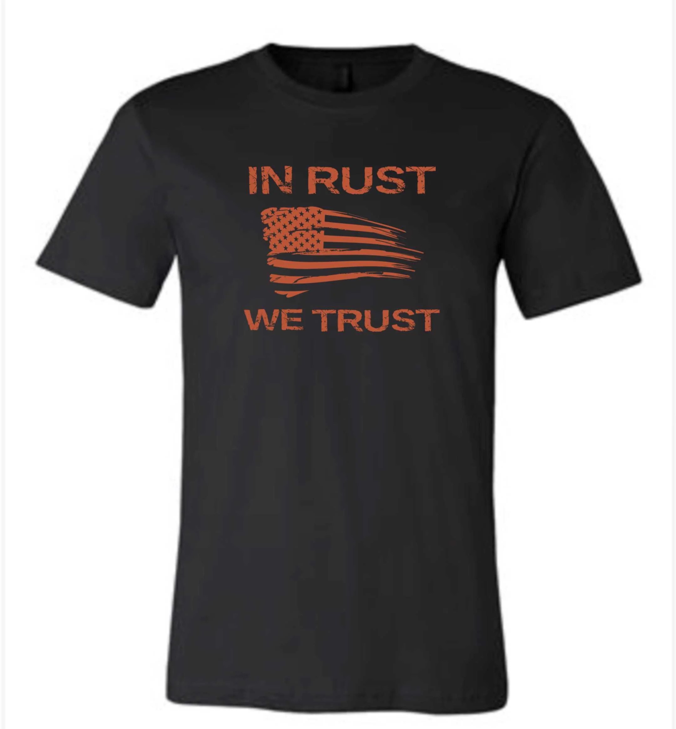 Wtr In Rust We Trust Black T Shirt The What The Rust Store