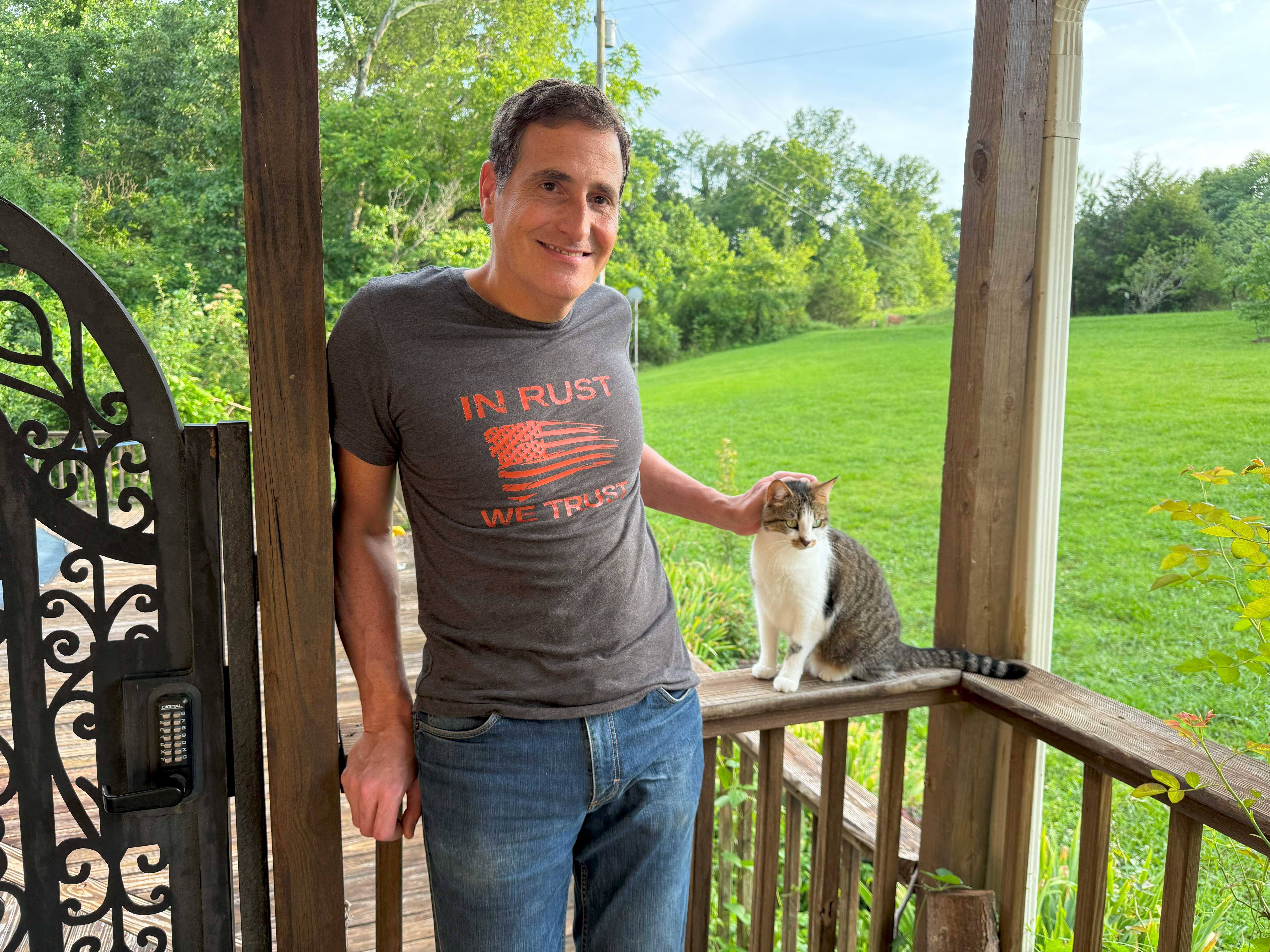 Wtr In Rust We Trust Gray T Shirt The What The Rust Store