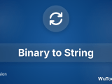 Binary To String Converter Convert Binary To Text With Multiple Encodings
