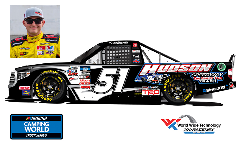 Griffith will make his NASCAR Camping World Truck Series debut at WWTR ...