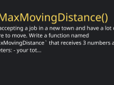 Getmaxmovingdistance 100 Js Functions