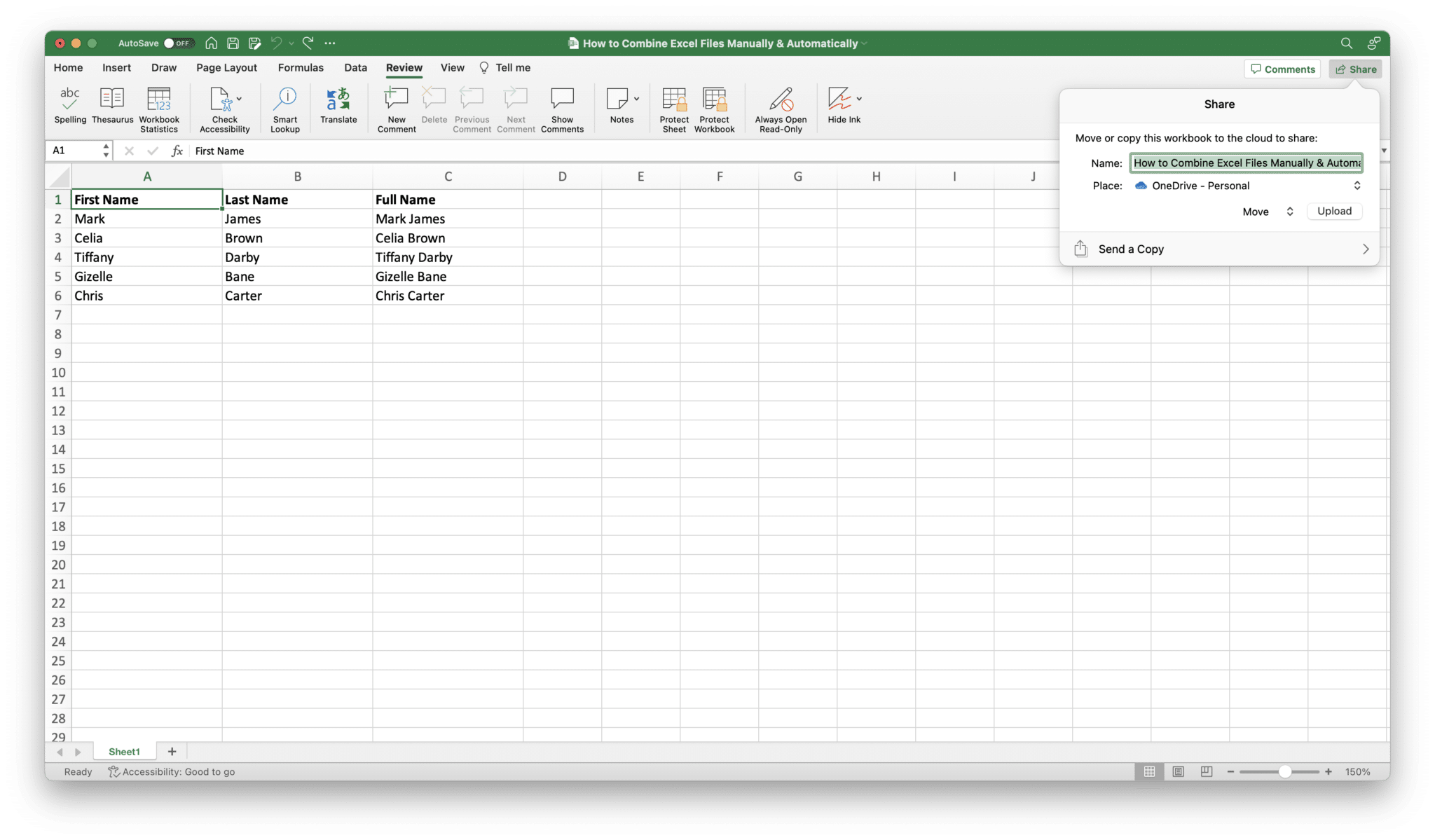 How to Combine Excel Files Manually & Automatically - 10XSheets