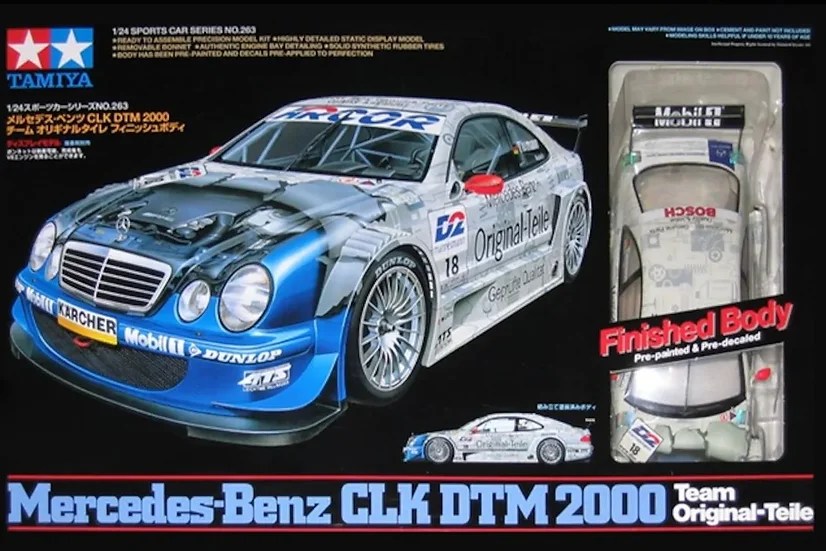 Tamiya 24263 - Mercedes-Benz CLK DTM 2000 - 1:24 - 2tmodellismo