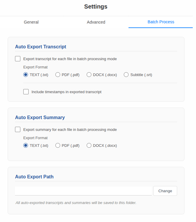 Batch Audio Video Transcription Bulk Processing 360converter