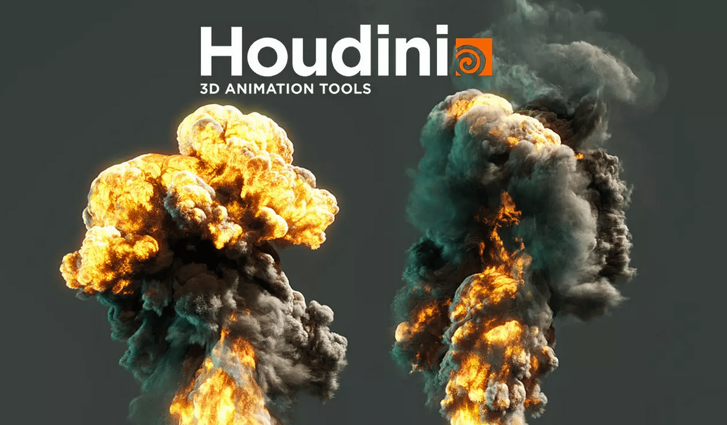 Houdini-Pyro-Explosion-Shader-Tutorial - 3DArt