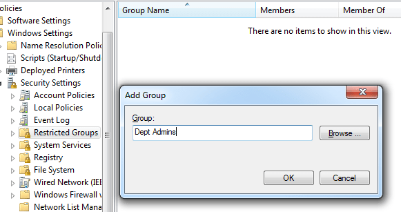 Using Group Policy to add or replace local group membership with ...