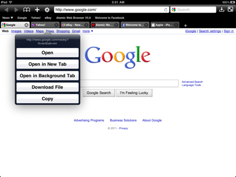 App of the Week: Atomic Web Browser [iOS] – 40Tech