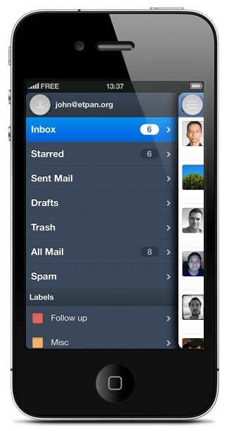 Sparrow Comes to iPhone, Gmail iOS/Web App (Finally) Adds “Send Email ...
