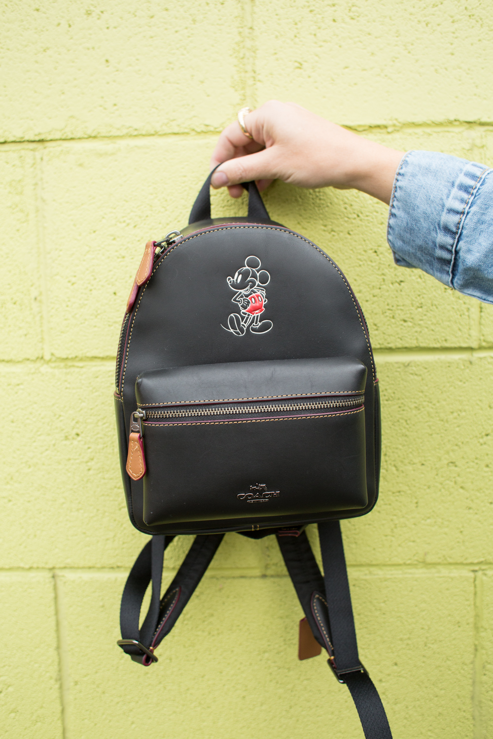 Mickey Mouse Coach Backpack - 4 All Things Disney