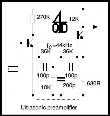 4QD-TEC: Electronics Circuits Reference Archive Ultrasonic Circuits | ecircuitshome