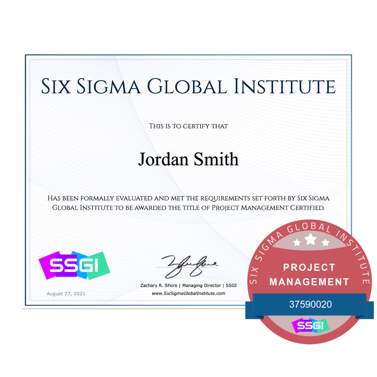 Project Management Certification & Training Online | SSGI