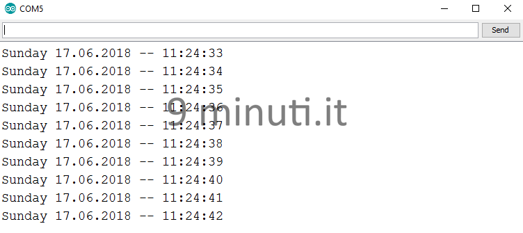 MH Real Time Clock Modules 2 DS1302, un orologio per Arduino – 9minuti