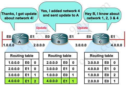 Distance Vector Routing Protocols | dtechquest