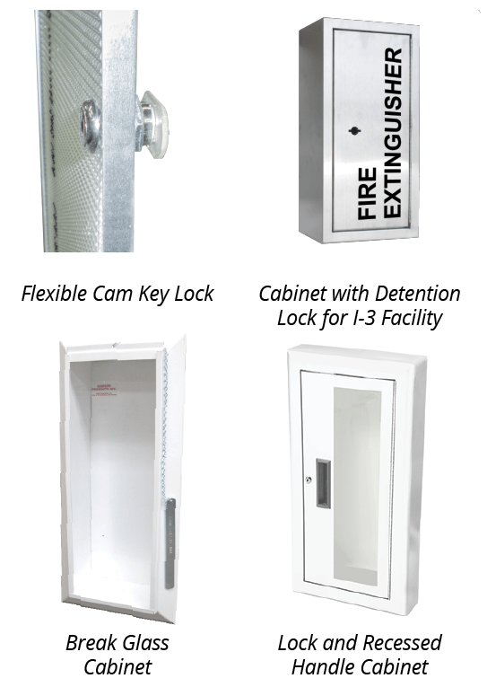 Break Glass Fire Extinguisher Cabinets - Glass Designs