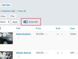 Inline Editing Quick Edit Any Content From The Wordpress List Table