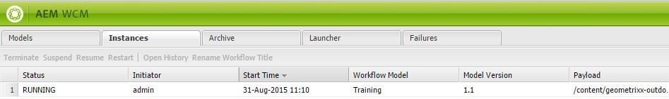 Steps to Create a Workflow in AEM – AEM CQ5 Tutorials
