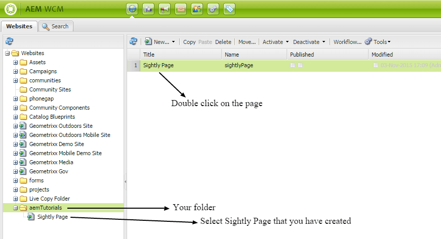 Create A Basic Sightly Component In Aem Aem Cq5 Tutorials