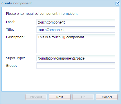 Develop a Component in Touch UI – AEM CQ5 Tutorials