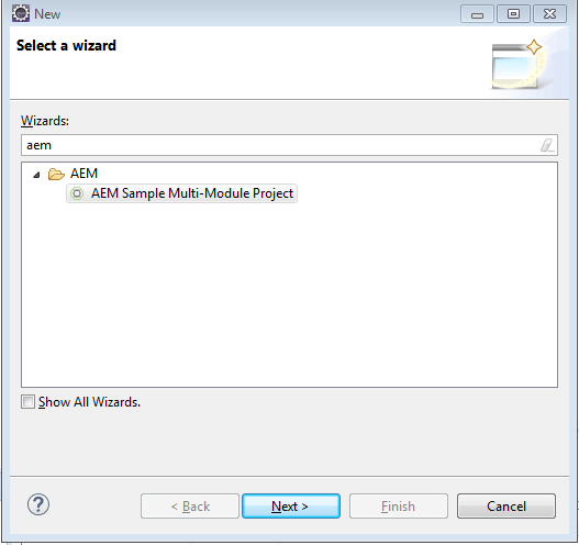 Configure AEM Plugin for Eclipse – AEM CQ5 Tutorials