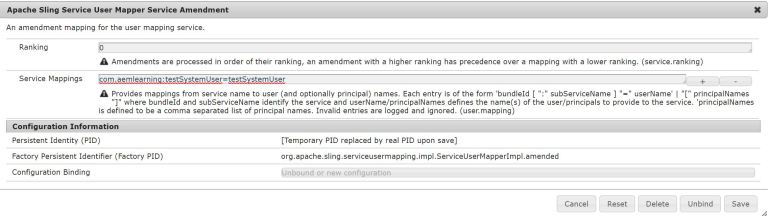 Create System User in AEM – AEM CQ5 Tutorials