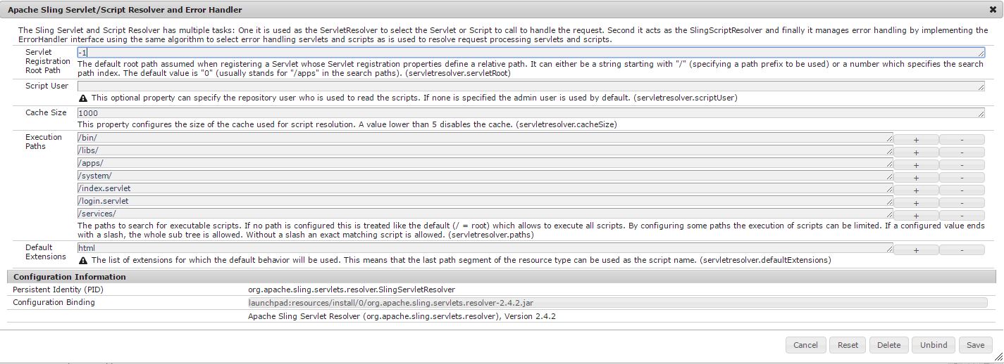 Sling Servlet in AEM – AEM CQ5 Tutorials