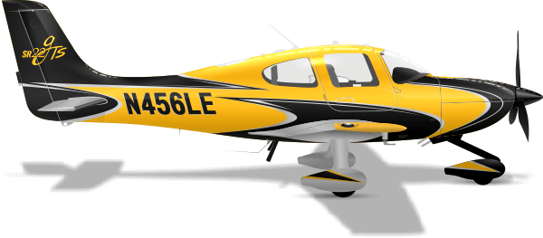 Aircraft painting Cirrus SR22 GTS G2 | AEROSTYLL France