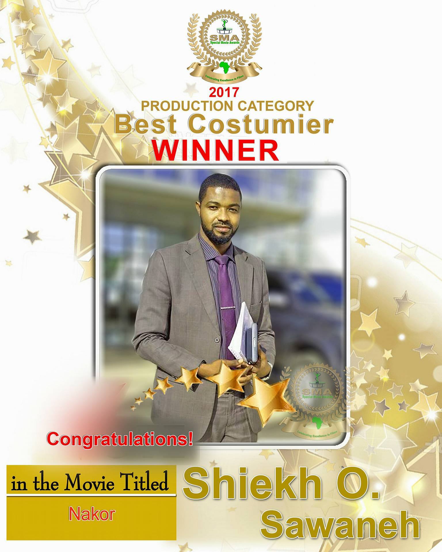 Afrinity Productions » Best Costumier 2018