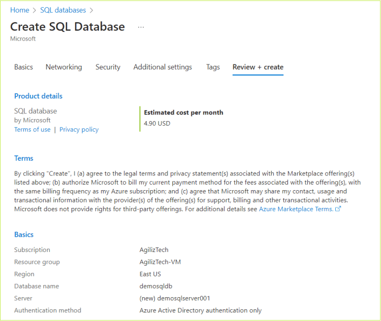 How to Create an Azure SQL Database - AgilizTech How to Create an Azure SQL Database - AgilizTech