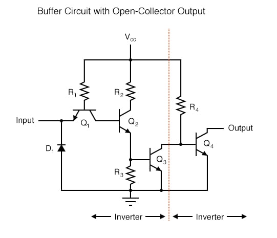 Buffer Amplifier Schematic Diagram