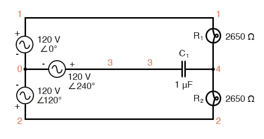 Three Phase Ac Sequence Detector Circuit Diagram Wiring Pedia