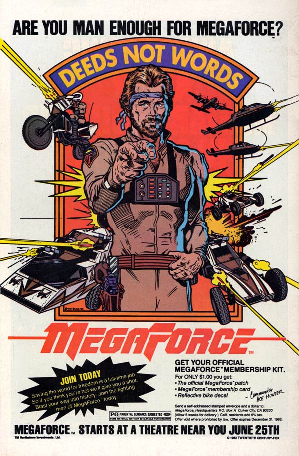 MegaForce (and Blade Runner) Celebrate 25th Anniversary – allaboutduncan