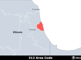 312 Area Code Location Map Time Zone And Phone Lookup