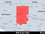 806 Area Code Location Map Time Zone And Phone Lookup