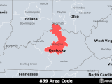859 Area Code Location Map Time Zone And Phone Lookup
