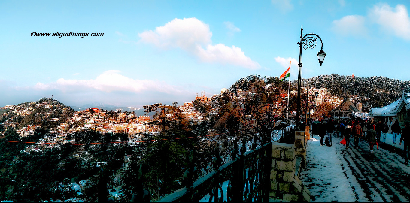 Beautiful Shimla after Snowfall - in Photos - ALL GUD THINGS