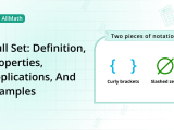 Null Set Definition Properties And Examples