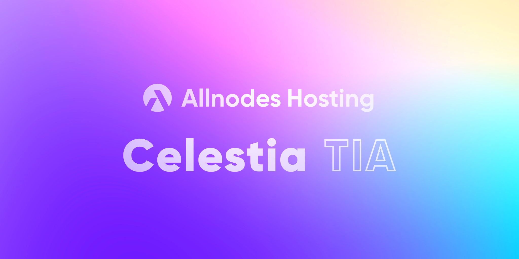 Celestia Tia Validator And Full Nodes Hosting On Allnodes