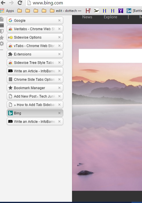 How To Add Tab Sidebars To Google Chrome How To Add Tab Sidebars To Google Chrome