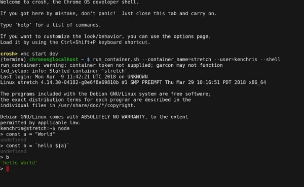 How To Access the Command Line in Chrome OS