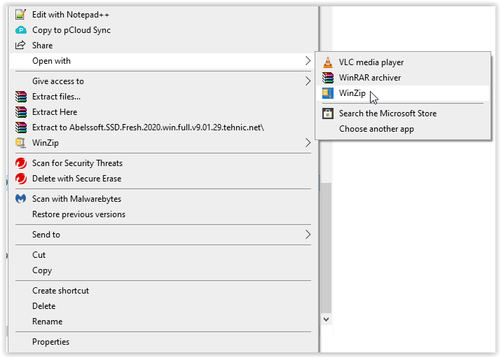 Extract files app - nasveenterprise