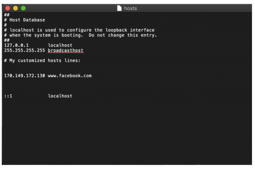 How To Edit The Hosts File On MacOS Mac OS X How To Edit The Hosts File On MacOS Mac OS X