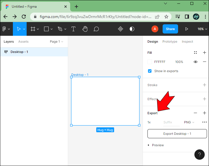 如何在 Figma 中导出为 PNG - HOW2.work