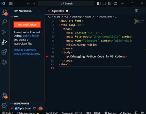 How to Run Python from VS Code
