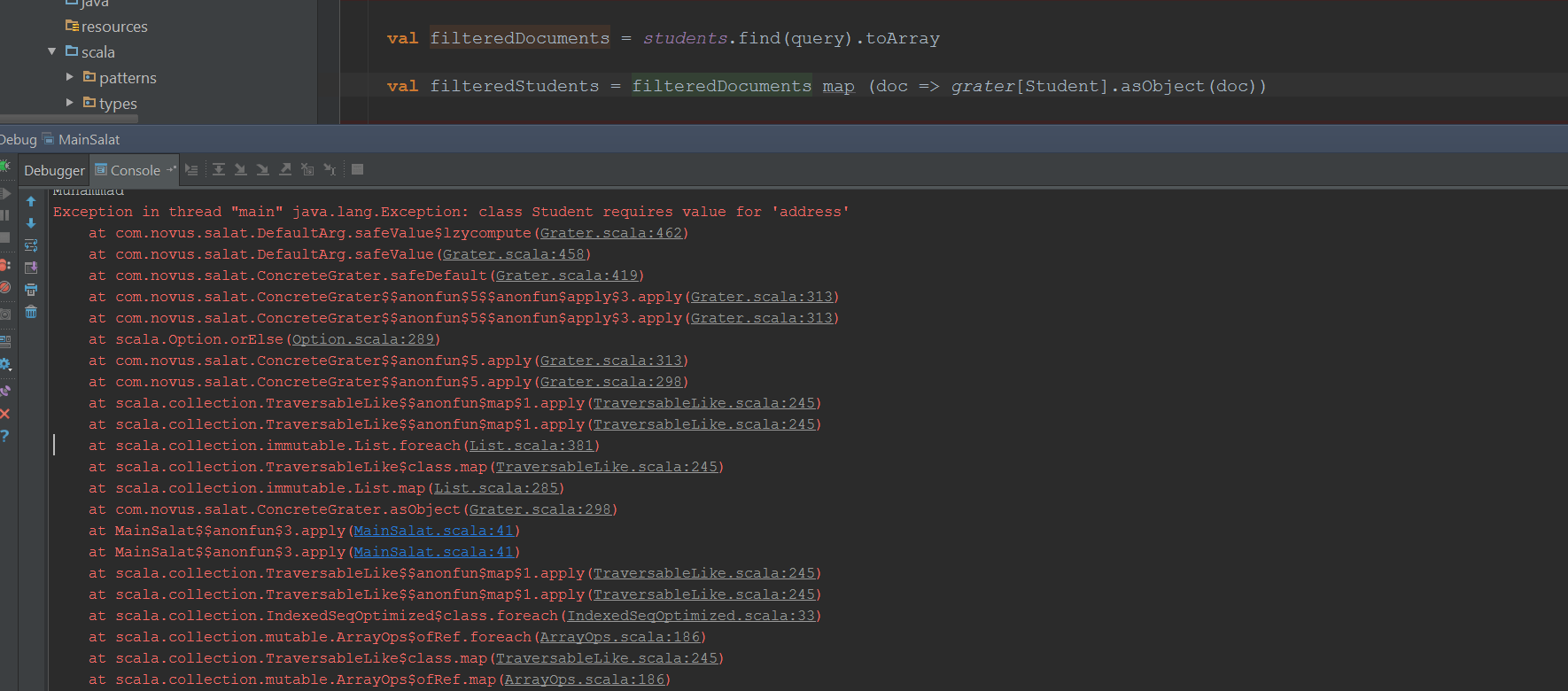 Serializing Custom Types For Mongodb Using Salat Alternate Stack