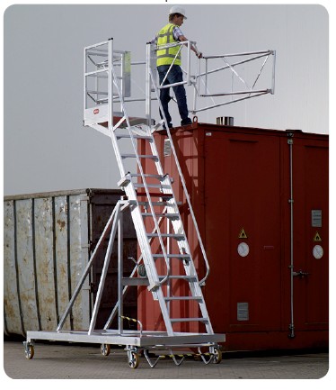 Tanker Stairs Mobile Platform Ladder – Altrex