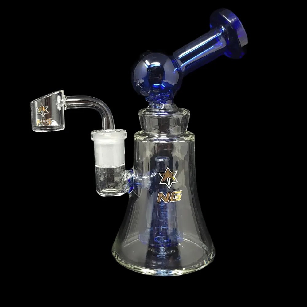 6.5 Inch Blue Cone Perc Orb Rig (XL-6003)